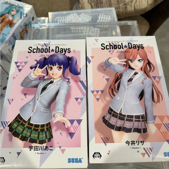 Sega | Toys | Sega School Days Anime Figures Reserved For Ultrapnk ...